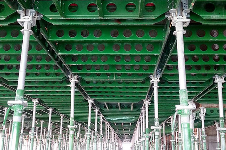 Green Formwork Steel Slab System | Post Tension Concrete Support